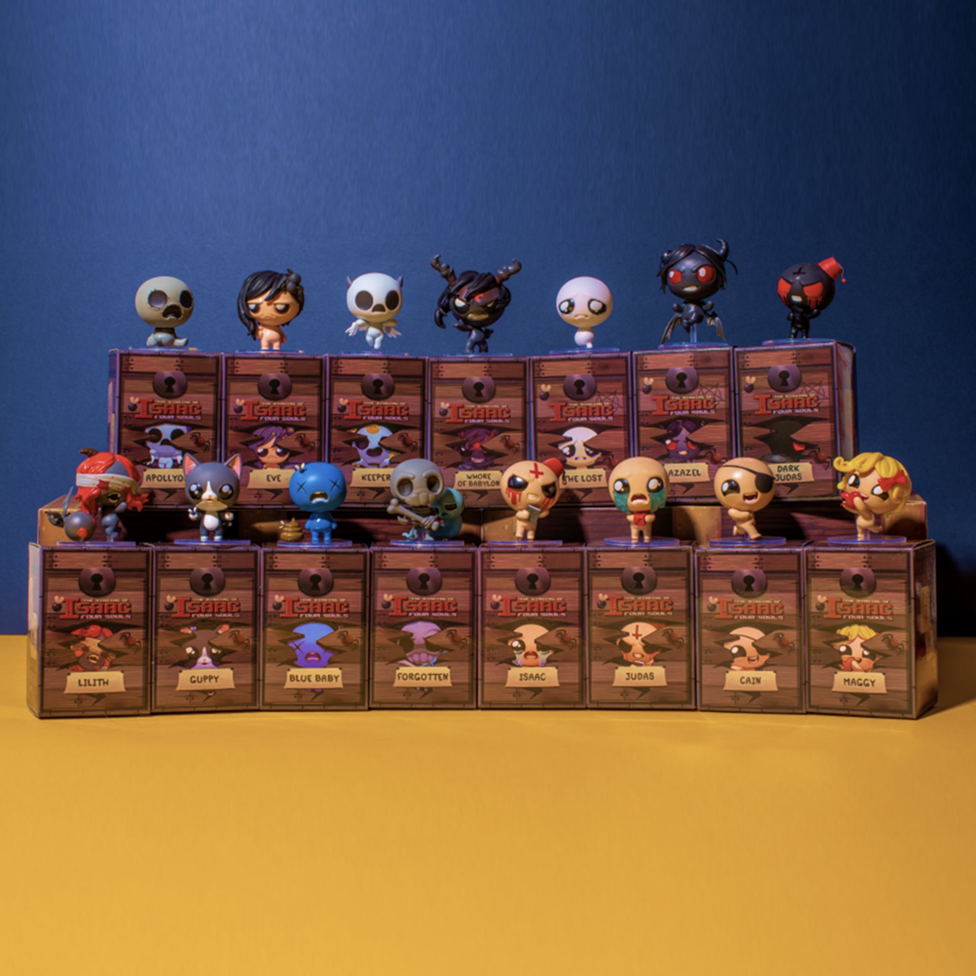 The Binding of Isaac Figures and Pins - Maestro Media