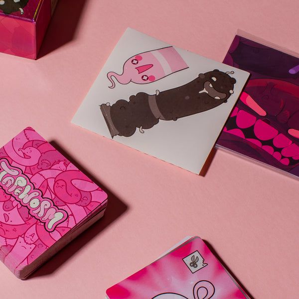 Tapeworm Pink Box - Maestro Media